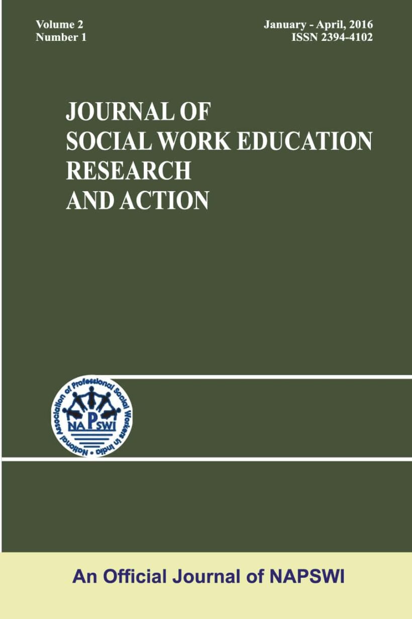 Journal of Social Work Education, Research and Action(Vol.2-No.1 ...